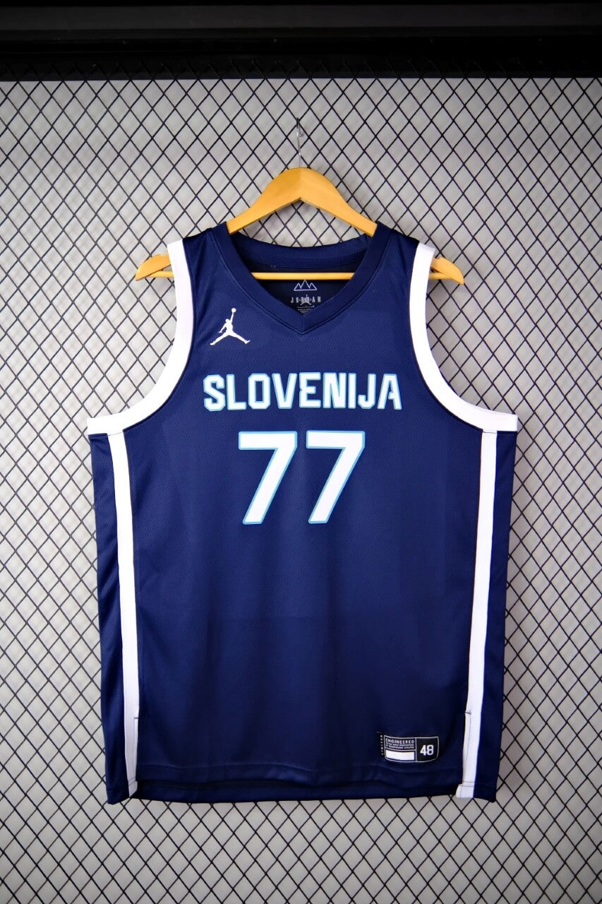 Regata Seleção da Eslovénia de Basquete Olimpíadas 2024 Luka Doncic Az ...